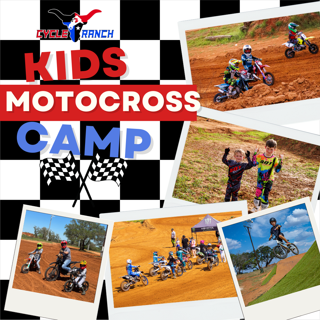 BEGINNERS MOTOCROSS & DIRT BIKE 5 DAY CAMPS – Cycle Ranch